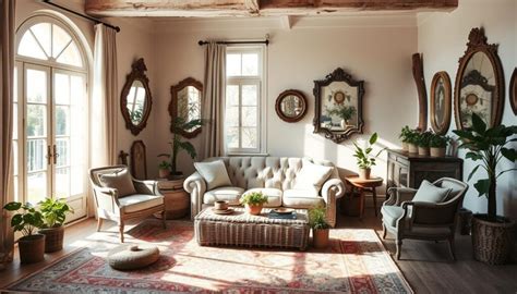 20 French Country Cozy Boho Living Room Inspiration Ideas