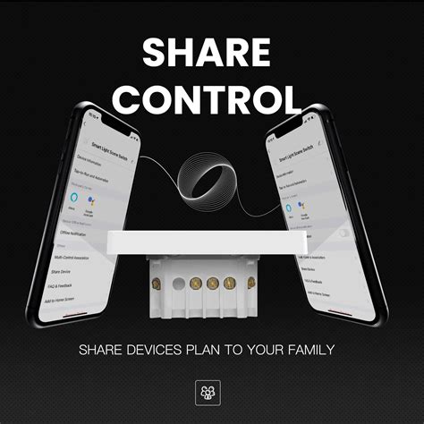 Zigbee Star Ring Smart Light Push Button Switch Scene Switch 6gang Wall Switch Neutral Wire