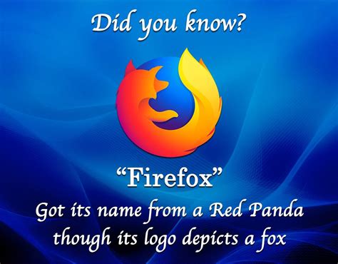 Niogin Technologies Did You Know That Firefox Got Its Name From A Red