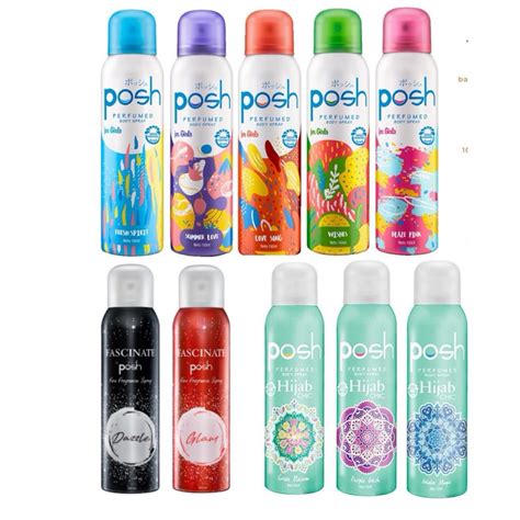 Jual Posh Perfume Posh Fascinate Posh Hijab Body Spray Parfum 150ml