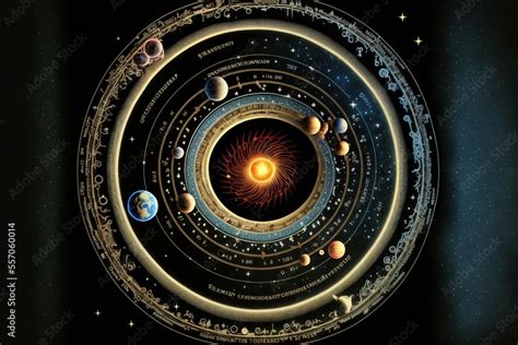 Illustrazione Stock A Measure Of Time By A Physical Clock The