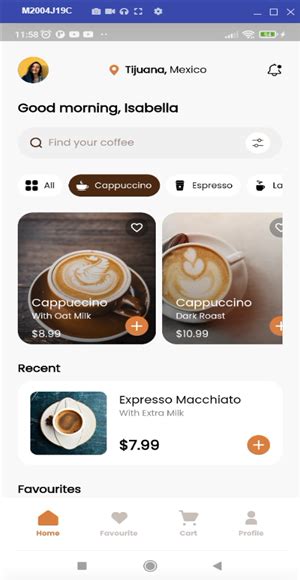 github altevir flutter coffee app