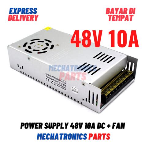 Power Supply 48v 10a 48 Volt 10 Ampere Fan Psu Switching Adaptor High