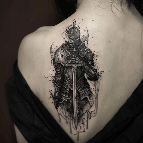 Knight Tattoos Back Symbolism Designs And Meaning