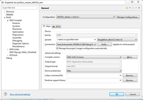 Ccsam3358 Profibus Master Boot Issue Processors Forum Processors Ti E2e Support Forums