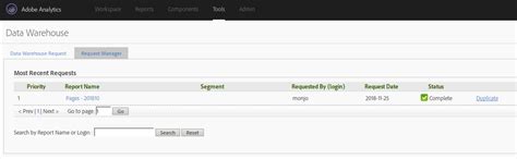 Adobe Analytics Data Warehouse The Digital Marketing Architect