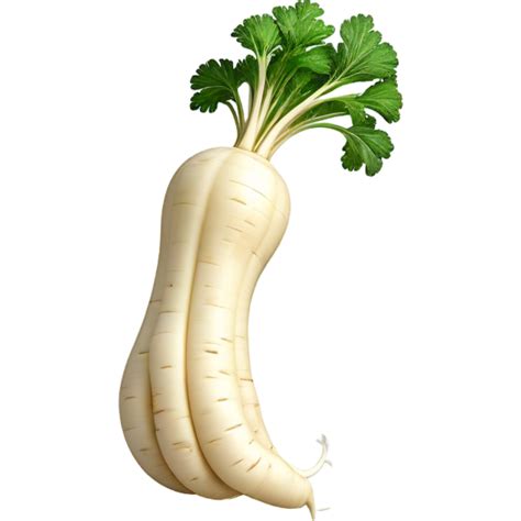 White Parsnip 3d Illustration Ai Generative 29290291 Png