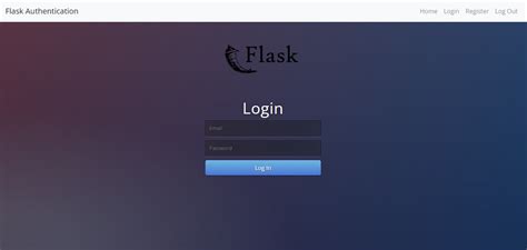 GitHub Nika Chinchaladze Flask Authentication