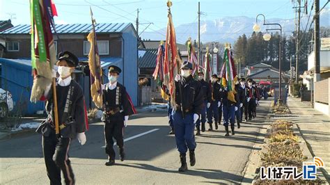 箕輪町消防団出初式 3年ぶりに市中行進ニュース伊那谷ねっと