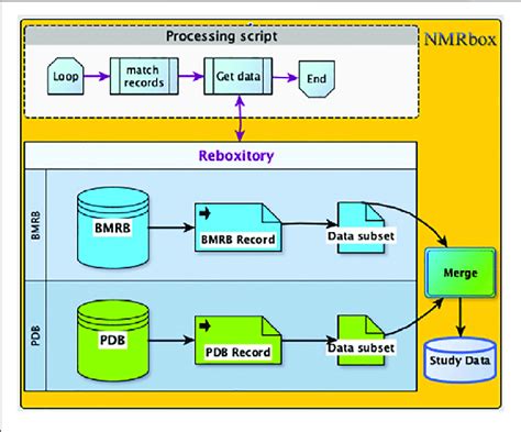 The Processing Script And The Data Are Co Located On The NMRbox Download Scientific Diagram