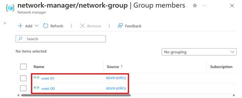 快速入门：通过 Azure Virtual Network Manager 创建网格网络拓扑 Azure 门户 Microsoft Learn