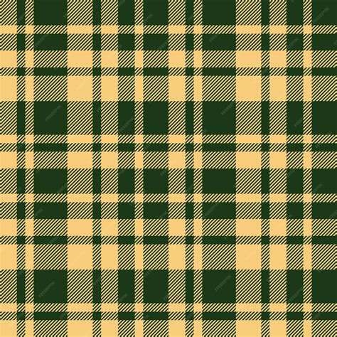 체크 벡터 격자 무늬 패턴 섬유 배경 텍스처 패브릭 원활한 타탄 프리미엄 벡터