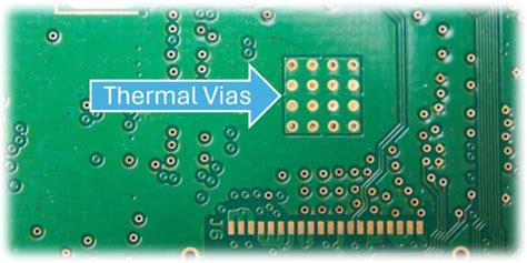 Too Much Pcb Heat Consider Thermal Vias Anzer Usa Blog