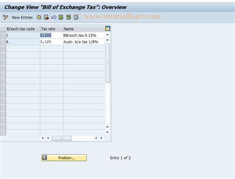 Oba6 Sap Tcode C Fi Maintain Table T046