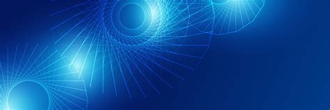 디지털 척추 스타일 블루 와이드 배너 디자인 배경 짙은 파란색 기술 기하학적 배경을 가진 추상적인 현대 3d 배너 디자인 벡터 일러스트레이션 0명에 대한 스톡 벡터 아트 및
