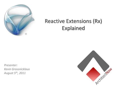 Ppt Reactive Extensions Rx Explained Powerpoint Presentation Free Download Id2646750