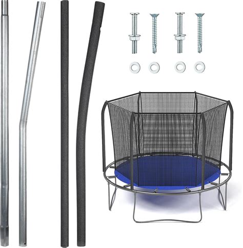 Blulu 1 Sets Trampolines Single Enclosure Pole Set