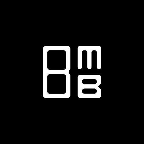 Bmb Letter Logo Creative Design With Vector Graphic Bmb Simple And