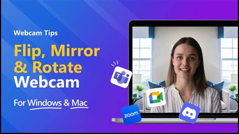 How To Flip Mirror And Rotate Webcam On Windows And Mac Youtube