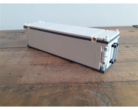 Lego Moc Container Wagon By Scynox Rebrickable Build With Lego