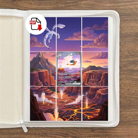 Pokemone Binder Art Etsy