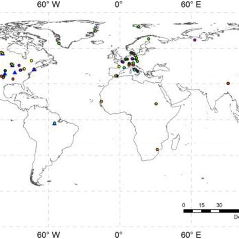 Global Spatial Pattern Of The Mean Annual Npp From 1981 To 2018 Download Scientific Diagram