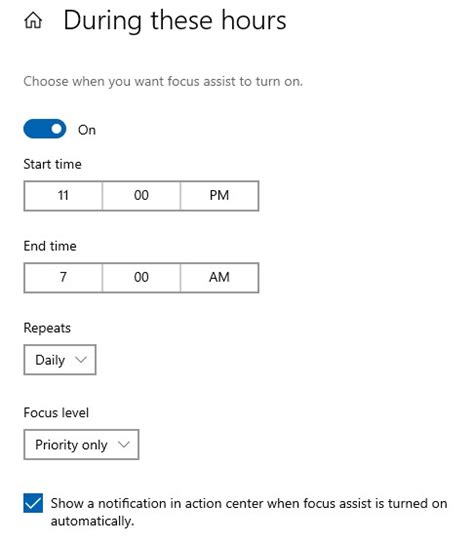 How To Re Enable Focus Assist Notifications On Windows 10 Ithinkdifferent
