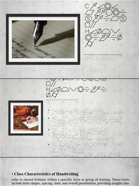 Characteristics Of Handwriting Pdf