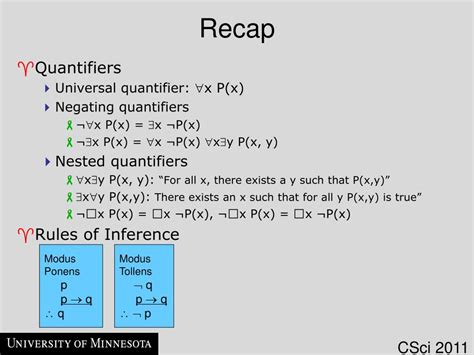 Ppt Csci 2011 Discrete Mathematics Lecture 5 Powerpoint Presentation Id5845819