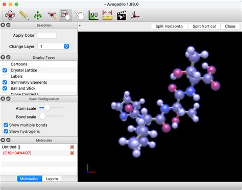 Making Selections — Avogadro 11021 Documentation