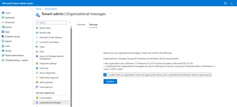 Organizational Messages In Microsoft Intune And Custom Messages Via Powershell Mikes Mdm Blog