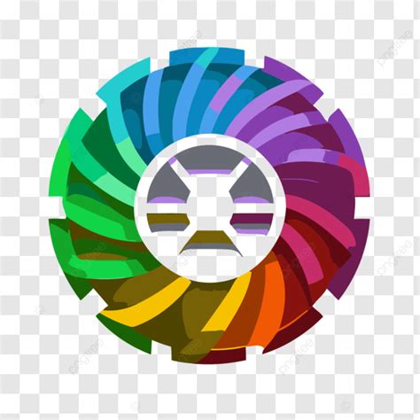 다채로운 물레 로고 앱 벡터 흰색 바탕에 Ge의 단순한 다채로운 아이콘 그림자 없음 작은 프레임 중앙 Png 일러스트 및 벡터 에 대한 무료 다운로드 Pngtree