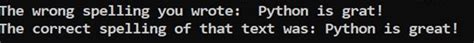 Spelling Correction System Using Python Tutorials Link