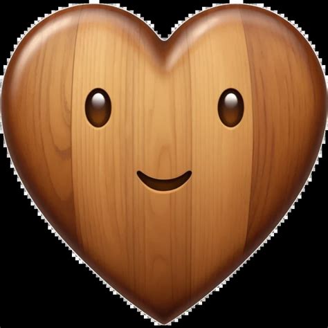 Brown Heart Emoji Ai Emoji Generator