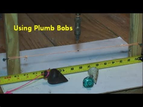 How To Use A Plumb Line