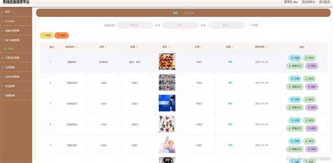 计算机毕业设计：基于javaspringbootvue的在线动漫信息网站springboot动漫管理框架 Csdn博客