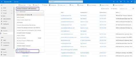 How To Share A View In Microsoft Dynamics 365 Crm Forvis Mazars Us