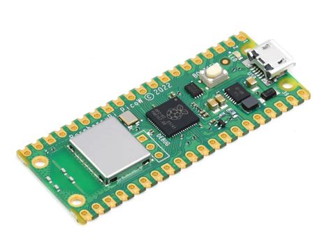 Купить Контроллер Raspberry Pi Pico Wi Fi Bluetooth Без ног Arduino
