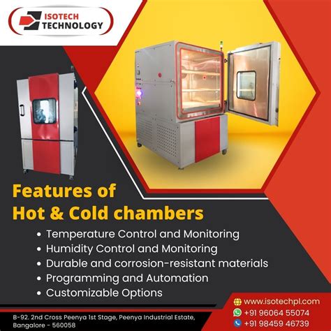 Isotech Features Industries Chambers Bangalore Isotech