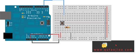 Arduino内置教程 数字 按键消抖 趣讨教