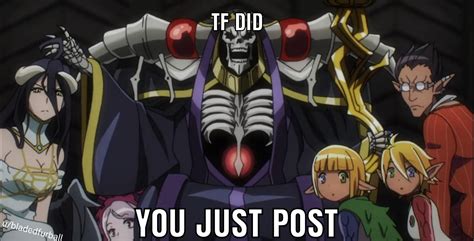 Rewatching Overlord And I Thought Of This Idea Y All Know Exactly What Scene This Is R Overlord