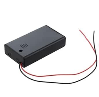 SHOKITECH 3 X 1 5V AAA Battery Holder With Cover And On Off Switch Amazon In Industrial
