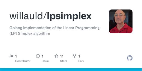 Github Willauldlpsimplex Golang Implementation Of The Linear