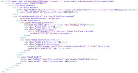 Bootstrap如何弹出modal窗，并动态传值 Bigclould 博客园