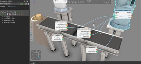 How To Use Two Sensors And Two Robot At A Time Robot Programming Visual Components The