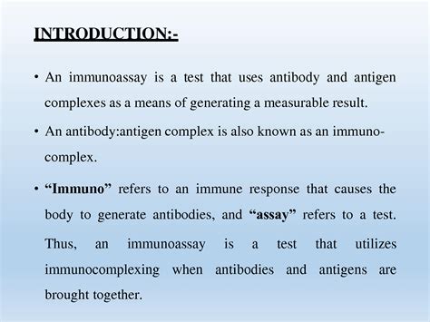 SOLUTION Immunoassay Types Studypool