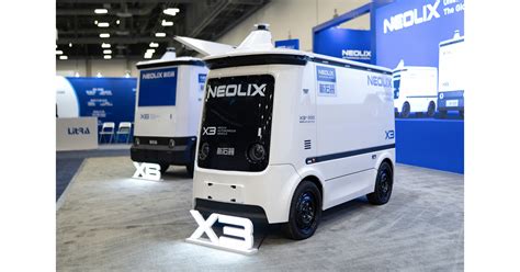 Neolix Makes Ces Debut With Next Generation Ai Powered Autonomous