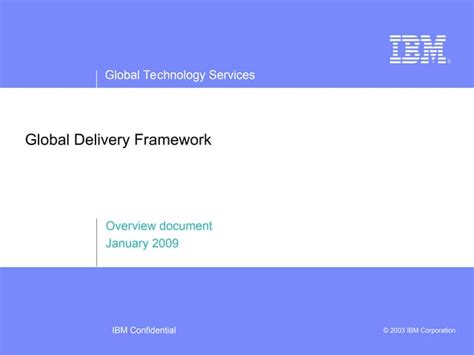Global Delivery Framework Ibm Global Services Ppt Global Delivery Framework Ibm Global Services Ppt