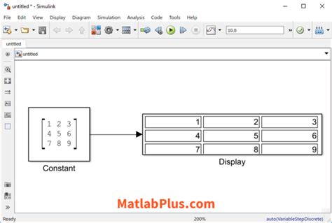 رسم نمودار در سیمولینک بلوک Scope و Xy Graph متلب‌پلاس