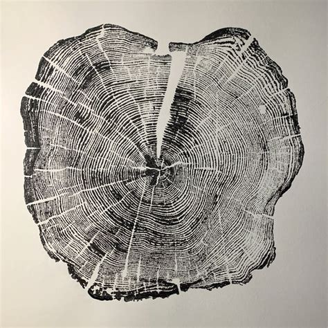 Tree Ring Art Etsy